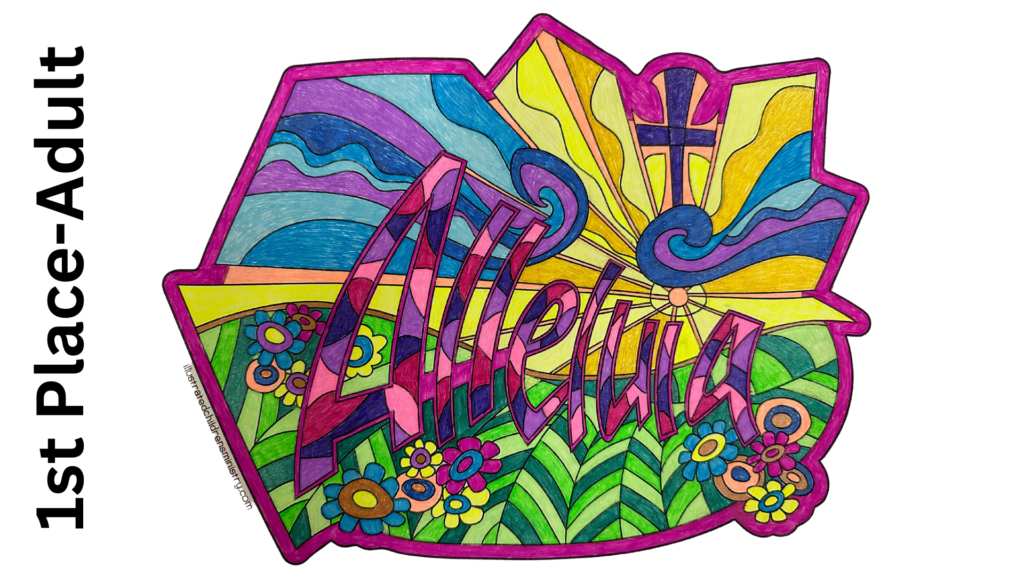 Lenten Coloring Contest 2023 Winners