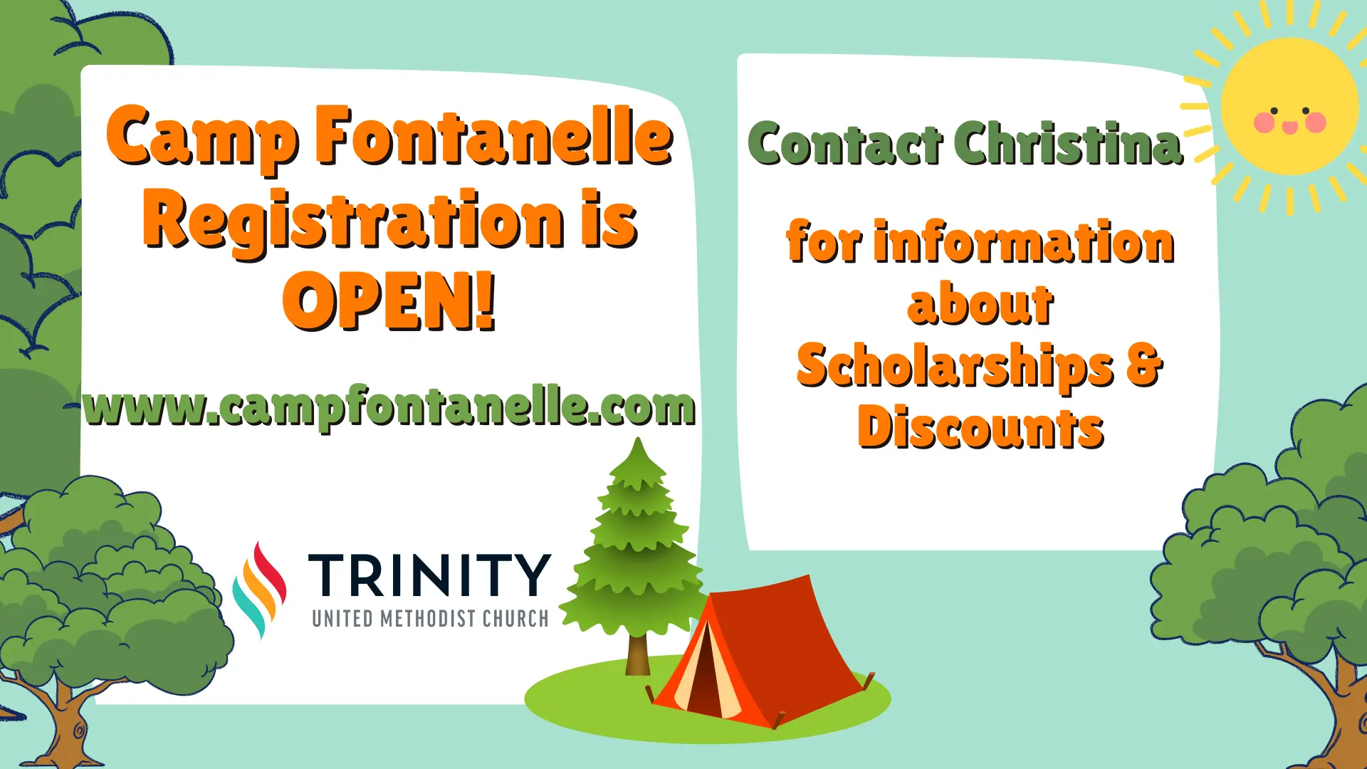 Camp Fontanelle Info - Trinity United Methodist Church